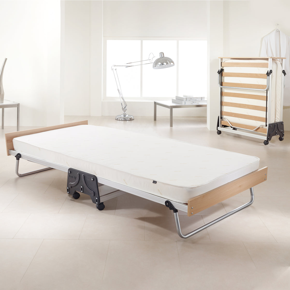 Jaybe J-Bed Performance e-Fibre Folding Bed Single Size — The Bed Shop ...